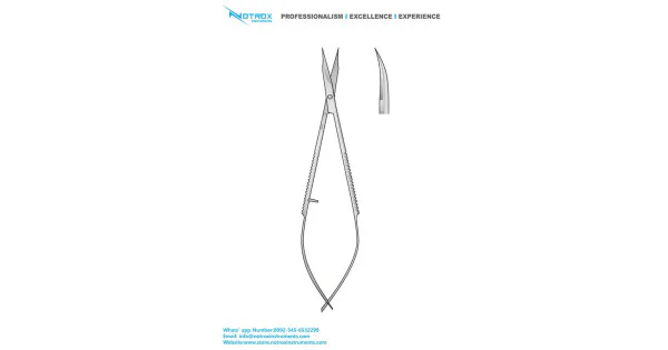 Westcott Micro Scissors, 12cm, Curved